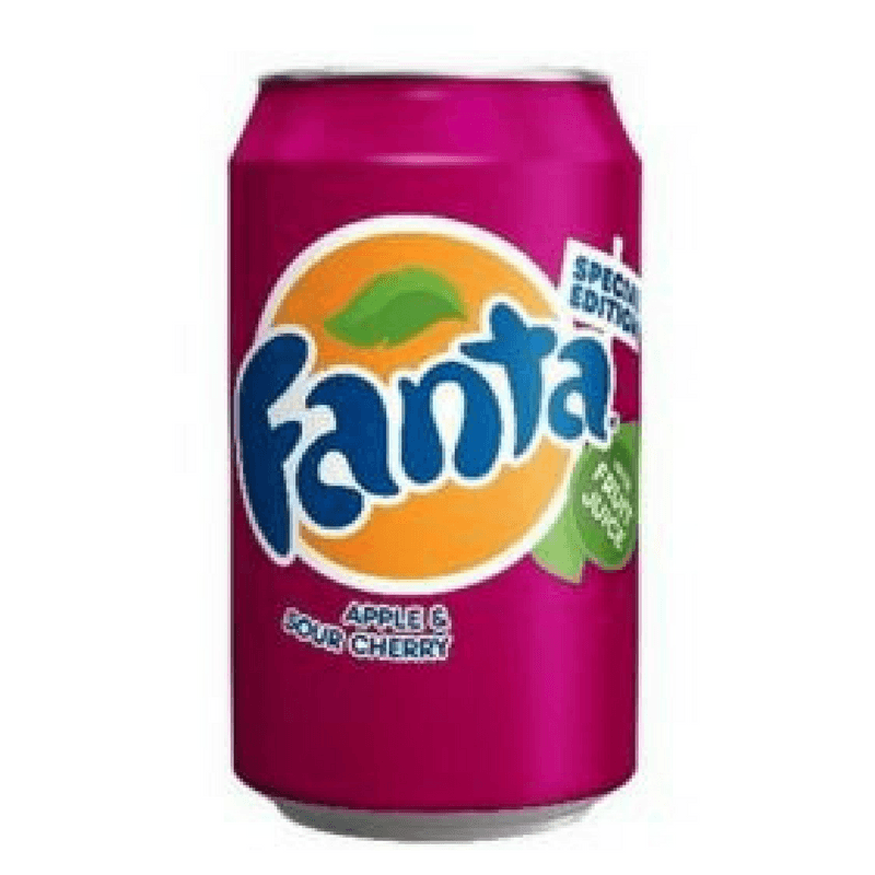 Buy Fanta Apple & Sour Cherry Tin At Best Price - GrocerApp