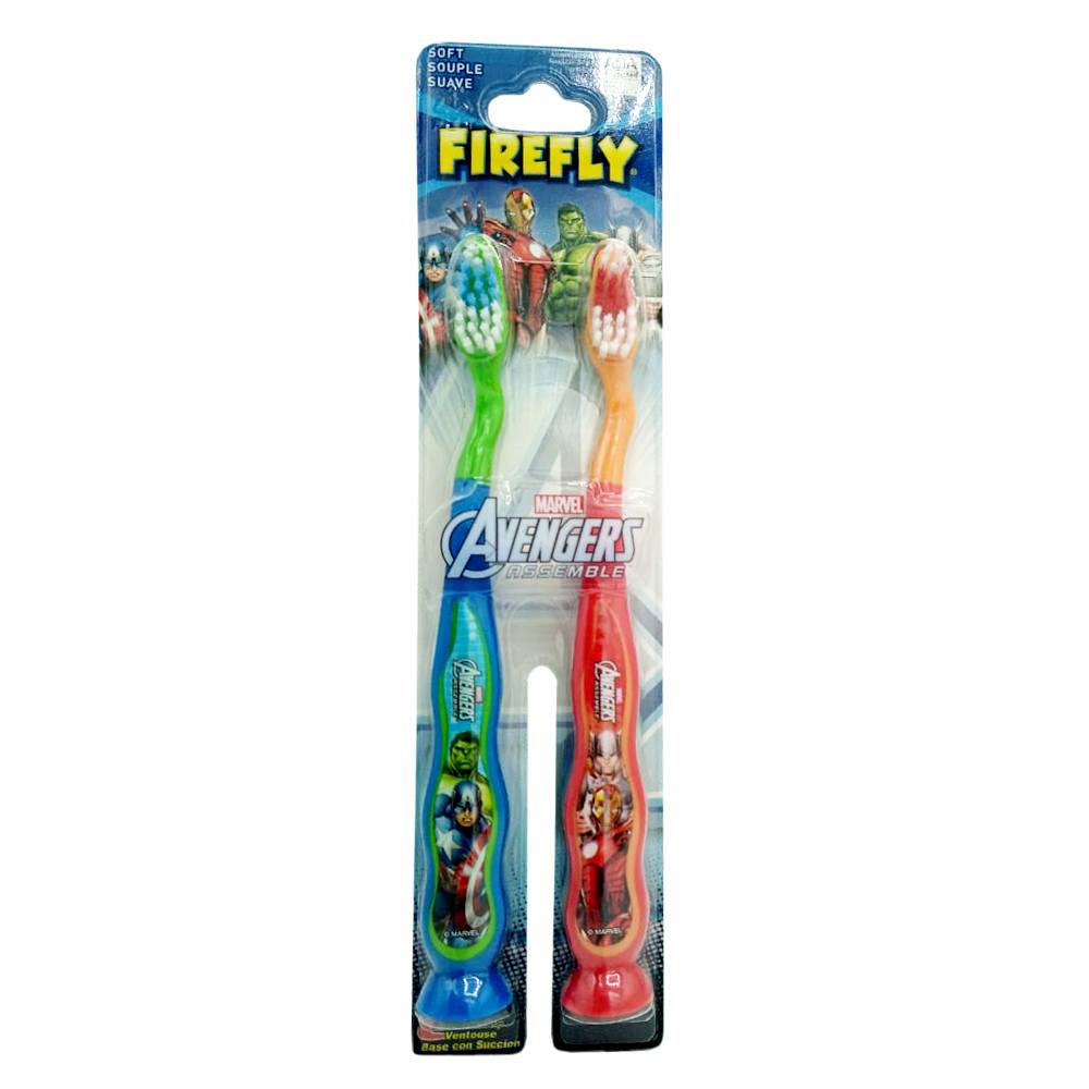 Buy Firefly Avengers Kids Tooth Brush Pack of 2 At Best Price - GrocerApp