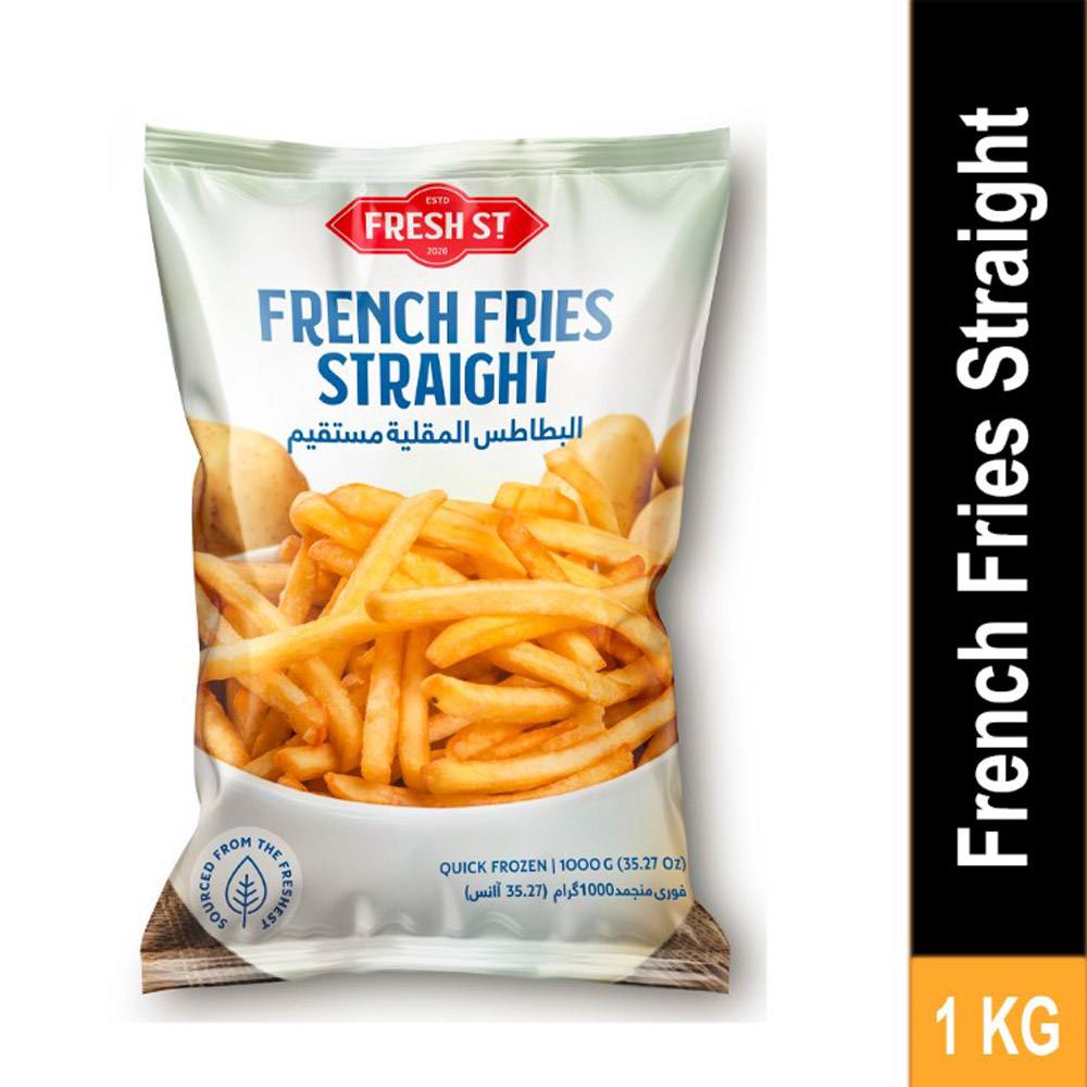 Buy Fresh St French Fries Straight 1 kg At Best Price - GrocerApp