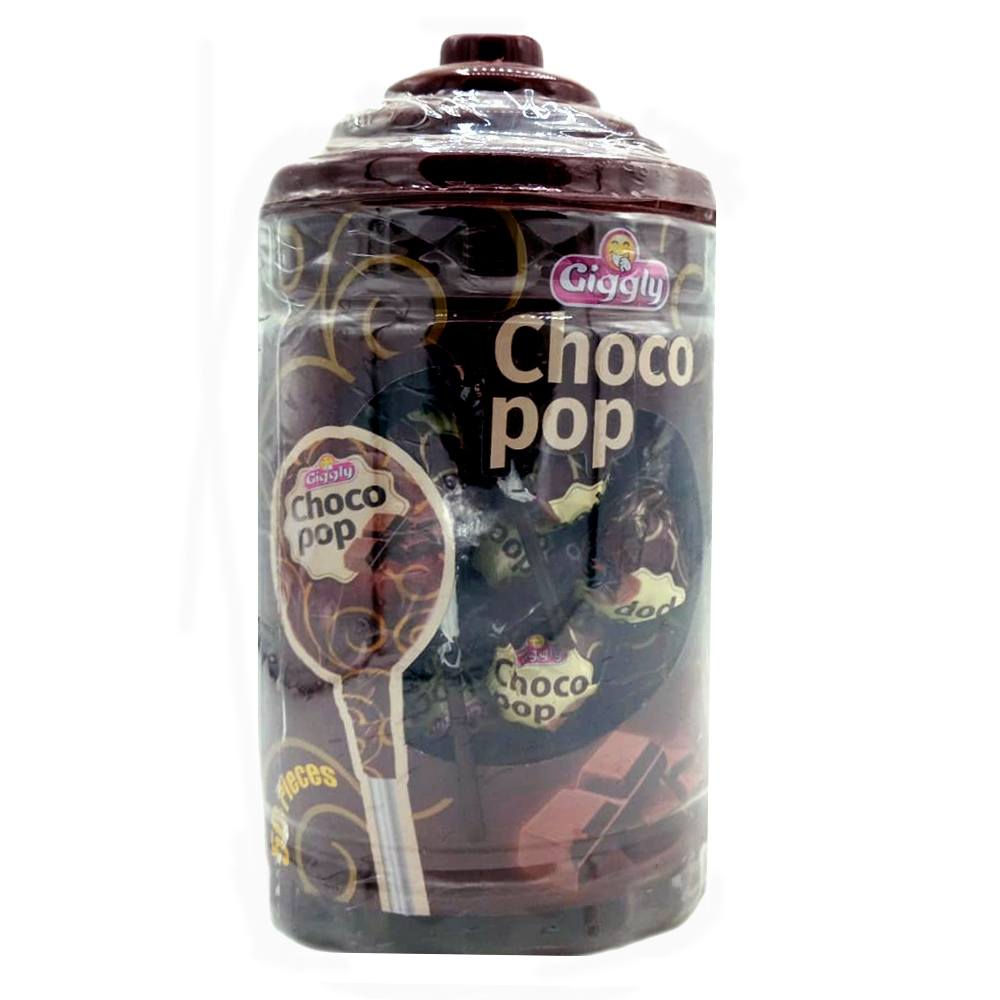 Buy Giggly Choco Lollipop Jar At Best Price - GrocerApp