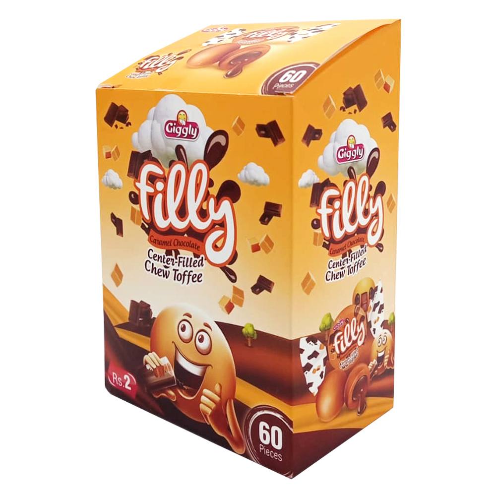 Buy Giggly Filly Caramel Chocolate Chew Toffee At Best Price - GrocerApp