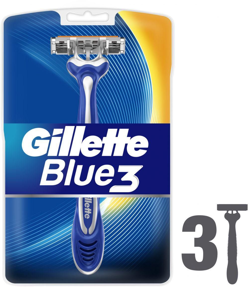 Buy Gillette Blue Simple 3 Dual Pack At Best Price - GrocerApp