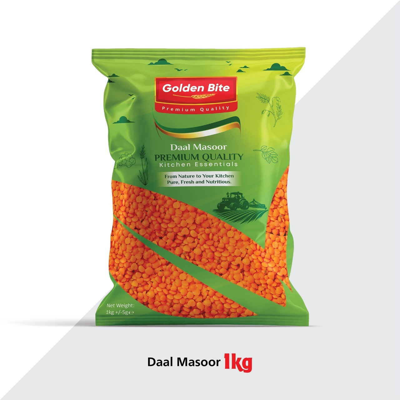 Golden Bite Daal Masoor (1kg)