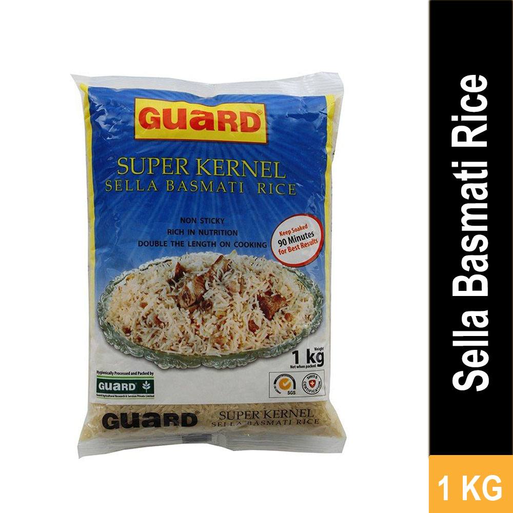 Buy Guard Super Kernal Sella Basmati Rice At Best Price - GrocerApp