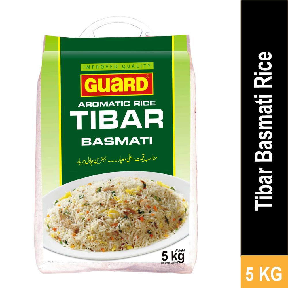 Buy Guard Tibar Basmati Rice 5KG At Best Price - GrocerApp