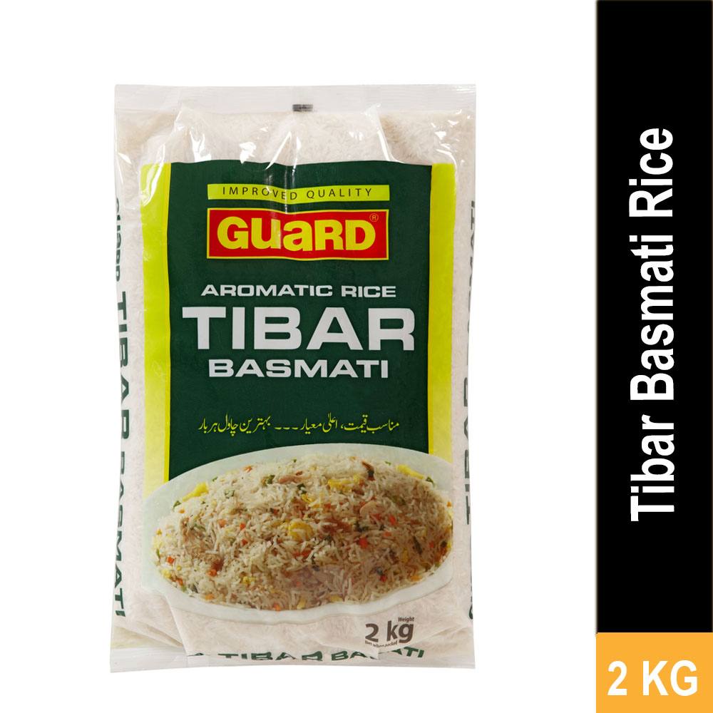 Buy Guard Tibar Basmati Rice 2KG At Best Price - GrocerApp