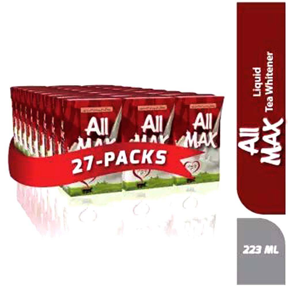 Buy Haleeb All Max Liquid Tea Whitener Carton (223ML X 27) At Best ...