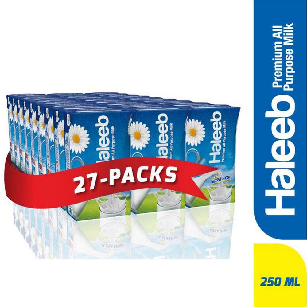 Buy Haleeb Premium All Purpose Milk Carton (250ML X 27) At Best Price ...
