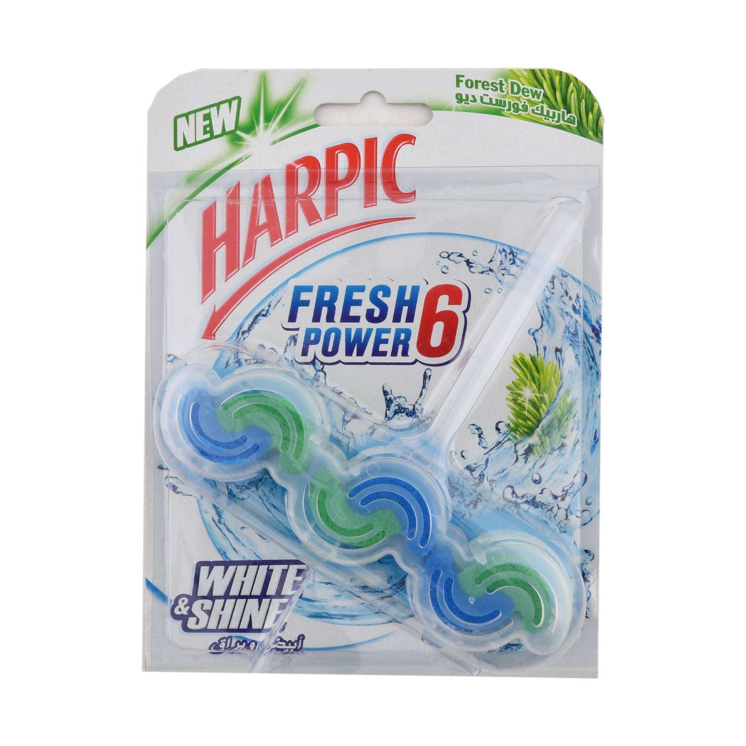Buy Harpic Fresh Power Forest Dew White & Shine At Best Price - GrocerApp