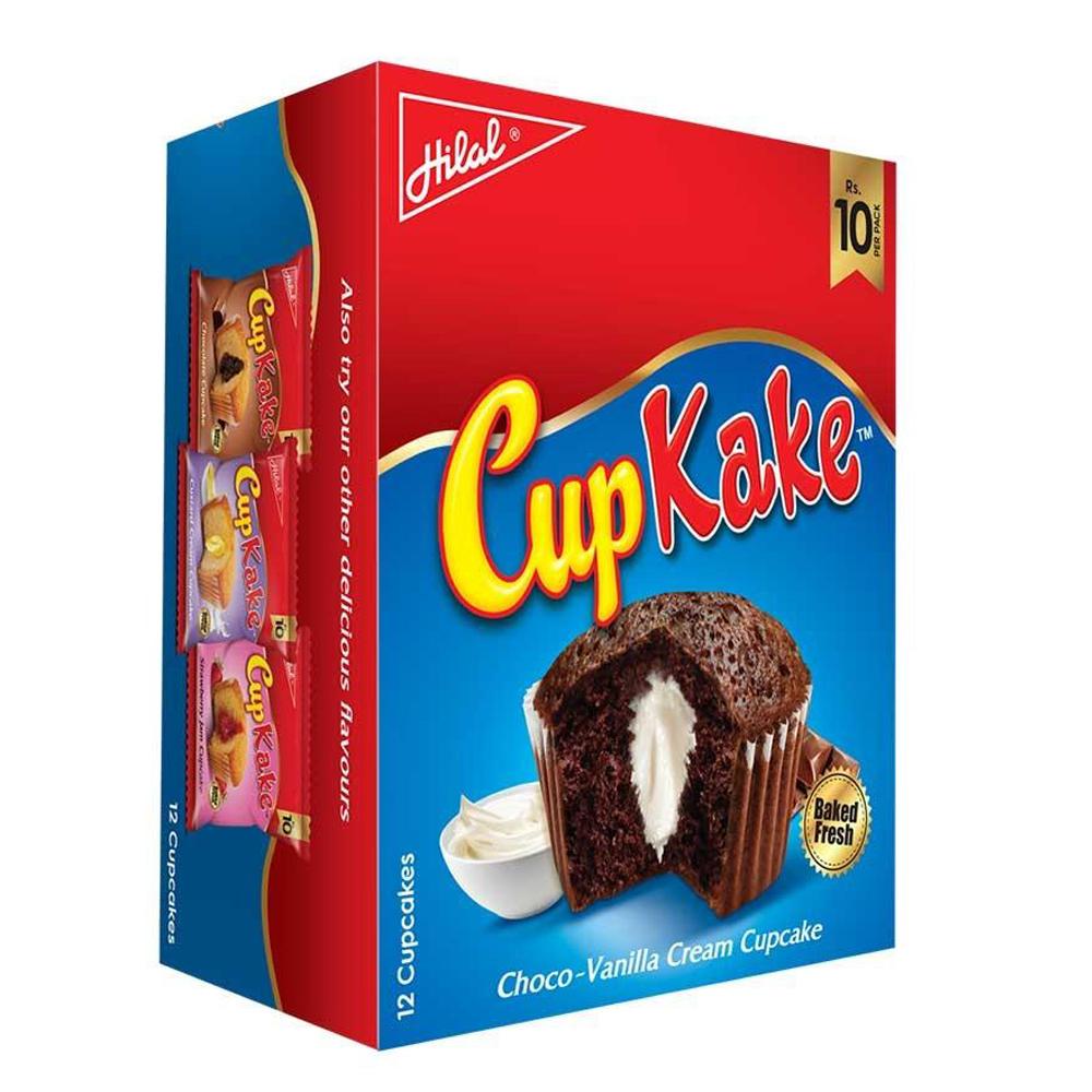 Buy Hilal CUPKAKE- CHOCO-VANILLA - BOX At Best Price - GrocerApp