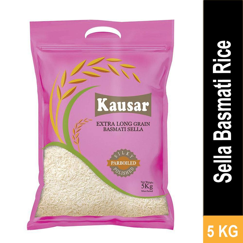 Buy Kausar Sella Basmati Rice 5KG At Best Price - GrocerApp