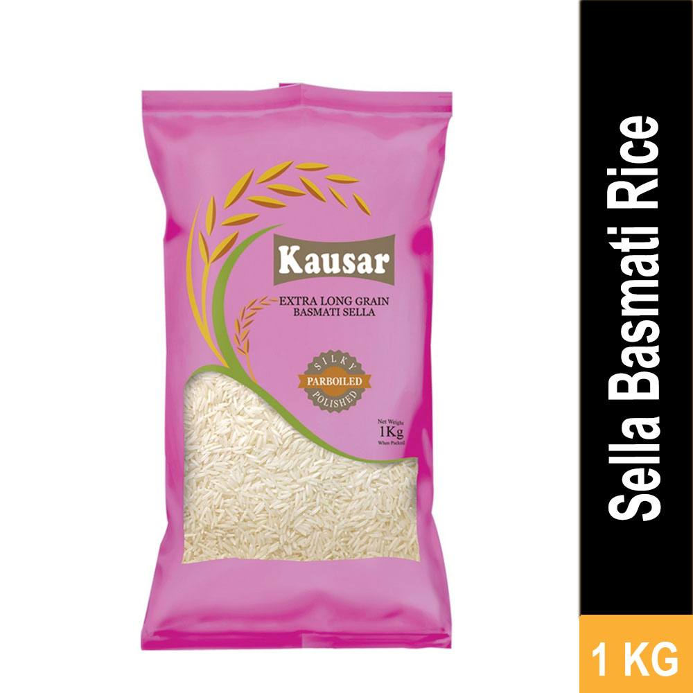 Buy Kausar Sella Basmati Rice 1KG At Best Price - GrocerApp