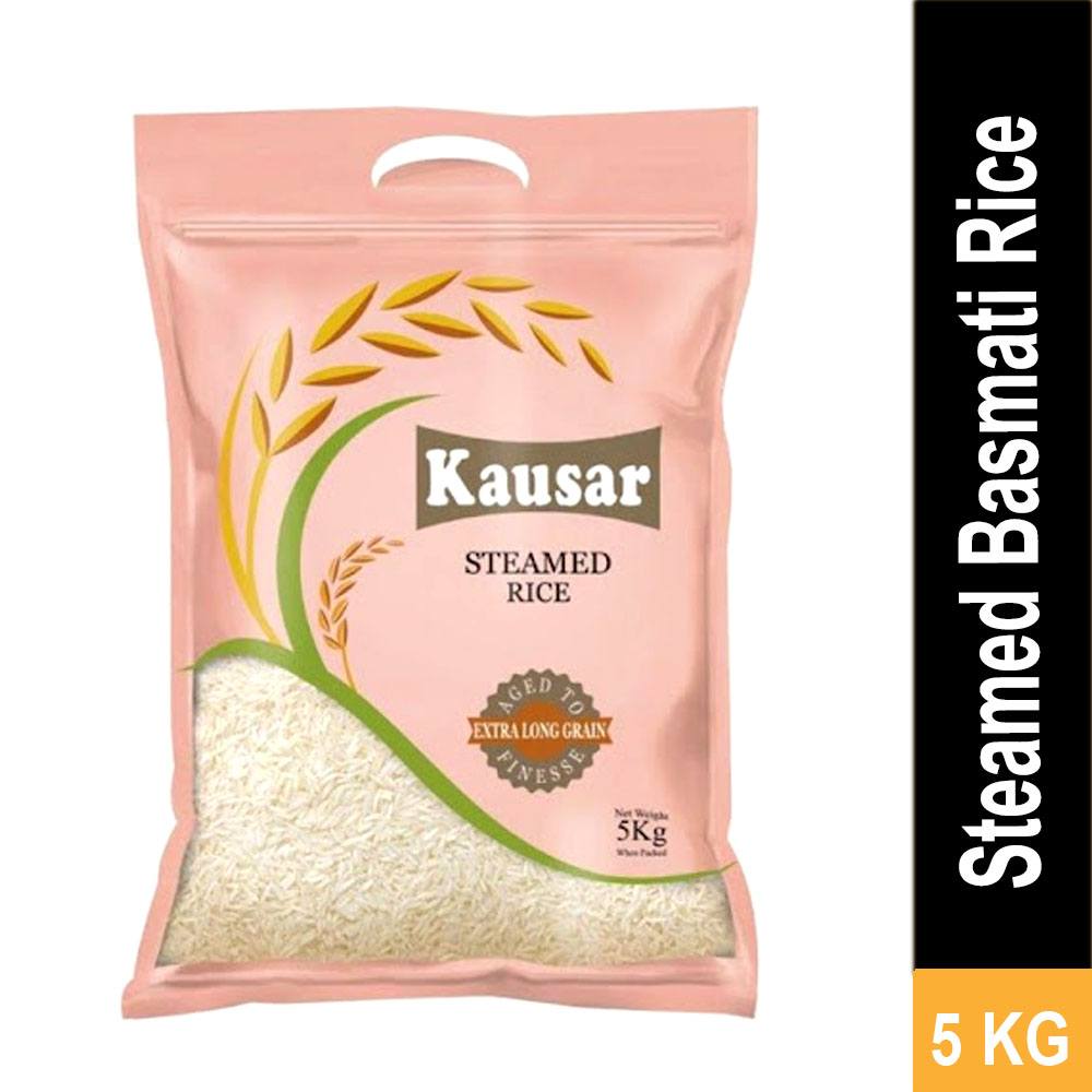 Buy Kausar Steamed Basmati Rice At Best Price - GrocerApp
