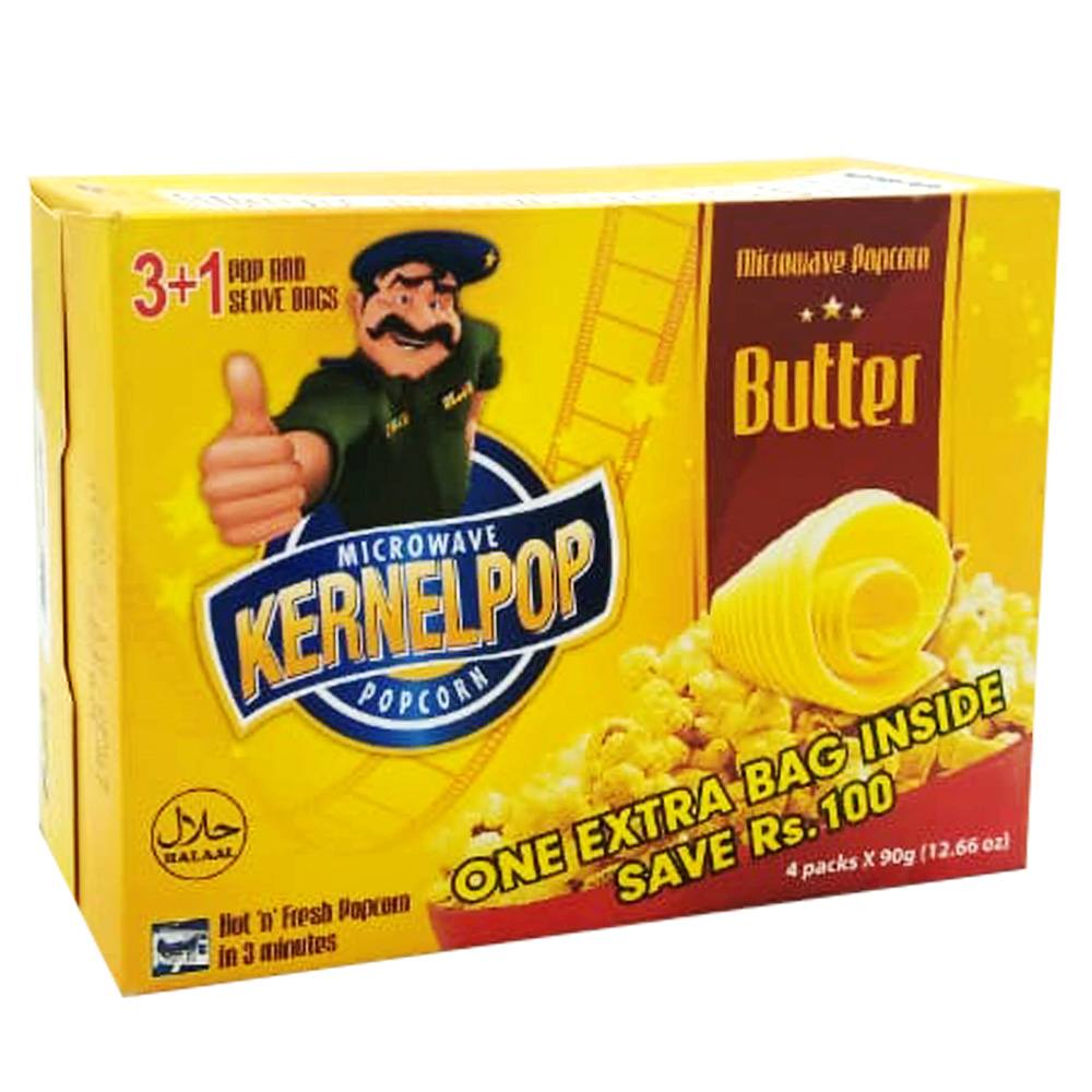 Buy Kernel Pop Butter 3+1 Save Rs.100 At Best Price - GrocerApp