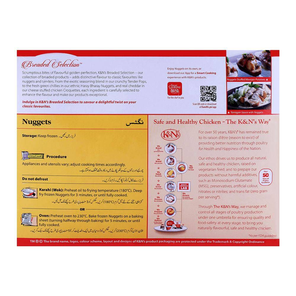 Buy K&N's Chicken Nuggets 43-45 Pieces (1kg) At Best Price - GrocerApp