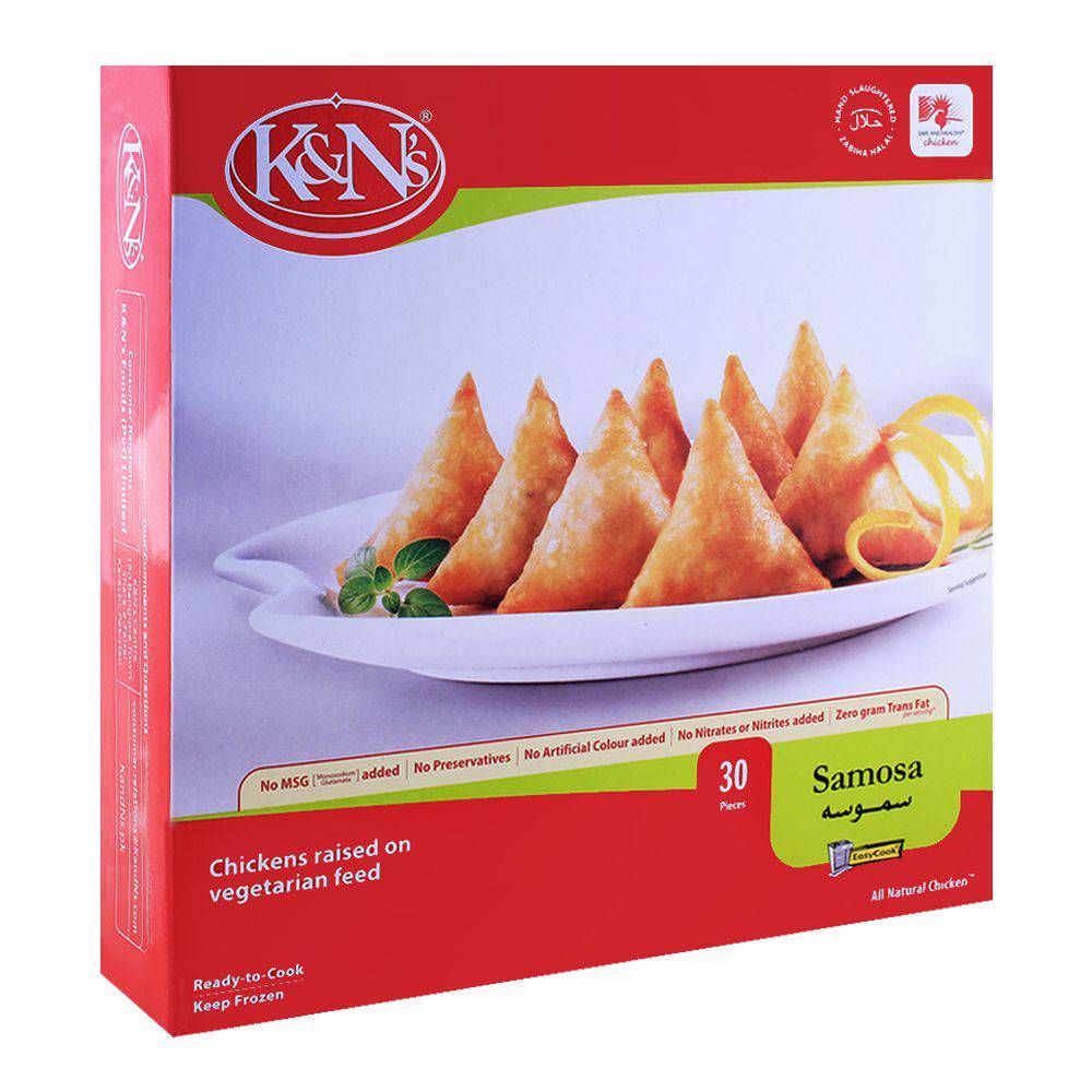 Buy K&N's Chicken Samosa 30 Pieces (420g) At Best Price - GrocerApp