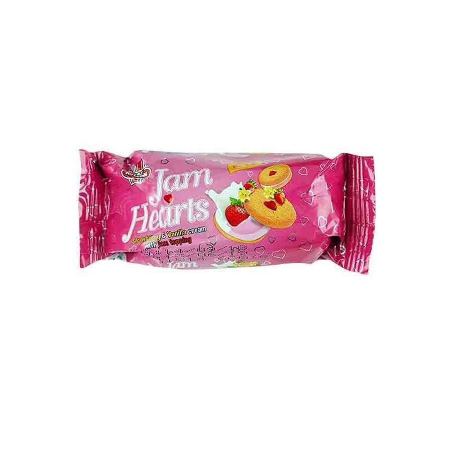 Buy Kolson Jam Hearts Strawberry & Vanilla Half Roll At Best Price ...