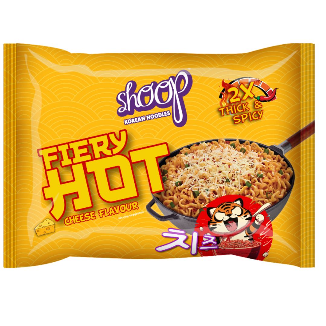 Buy Fiery Hot Cheese Flavour Noodles (140gx48) At Best Price - GrocerApp