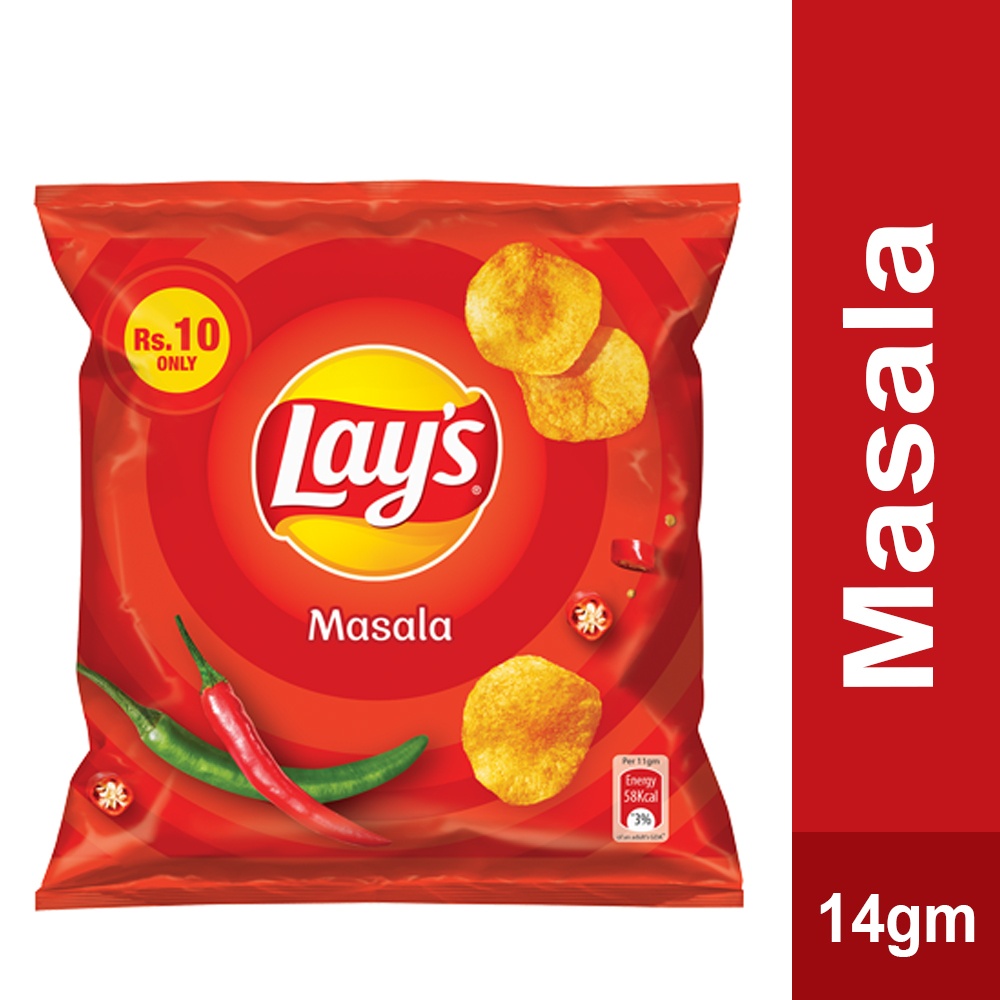 Buy Lays Chips Masala RS 10 At Best Price - GrocerApp