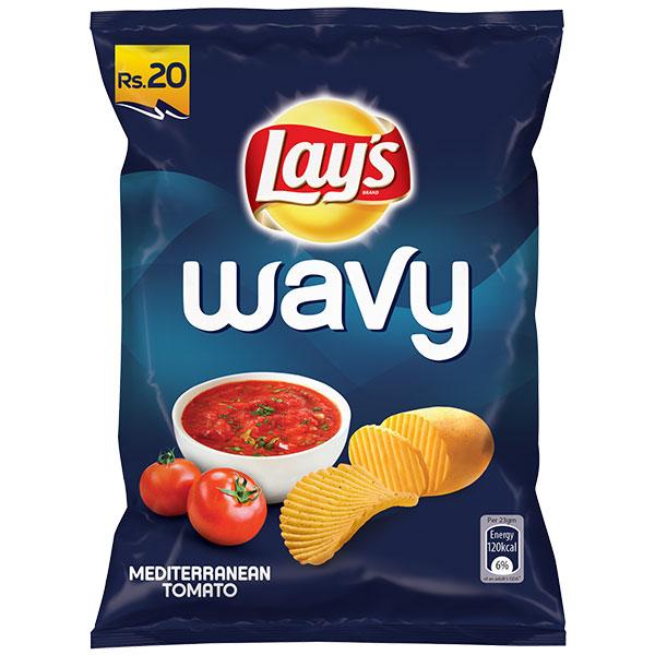 Buy Lays Wavy Tomato Rs 20 At Best Price - GrocerApp