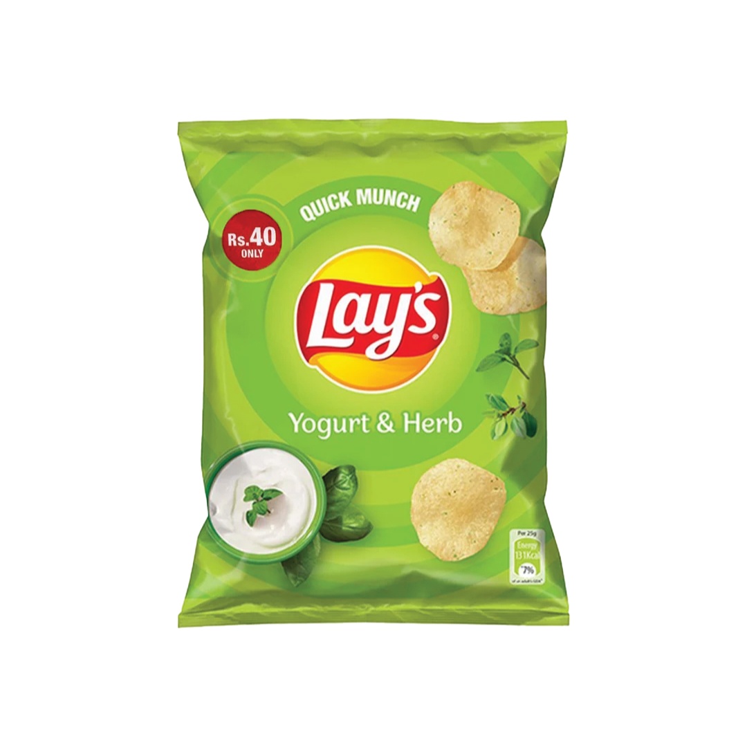 Buy Lays Yogurt & Herb RS. 40 At Best Price - GrocerApp