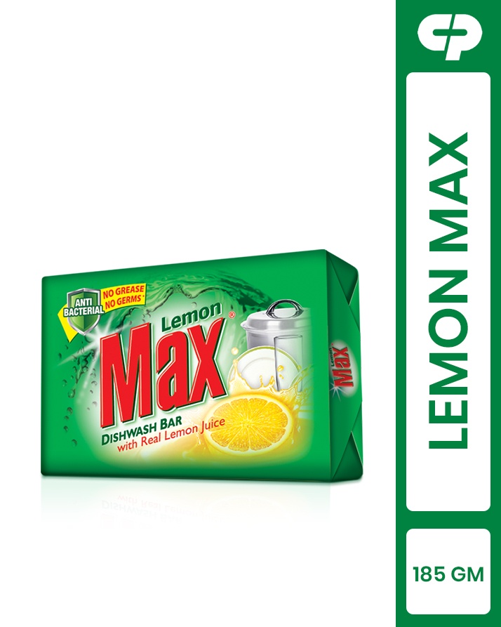 Buy Lemon Max Dishwash Bar Real Lemon Juice At Best Price - GrocerApp