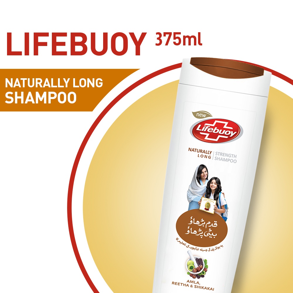 Buy Lifebuoy Naturally Long Strength Shampoo With Amla Reeth & Shikakai ...