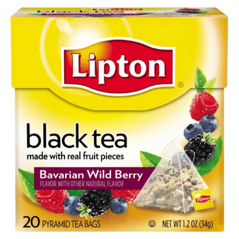 Buy Lipton Black Tea Bavarian Wild Berry At Best Price - GrocerApp
