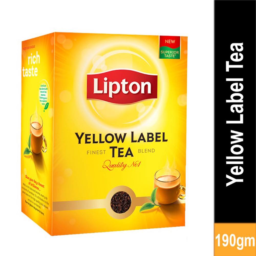 Buy Lipton Yellow Lable Finest Black Tea At Best Price - GrocerApp