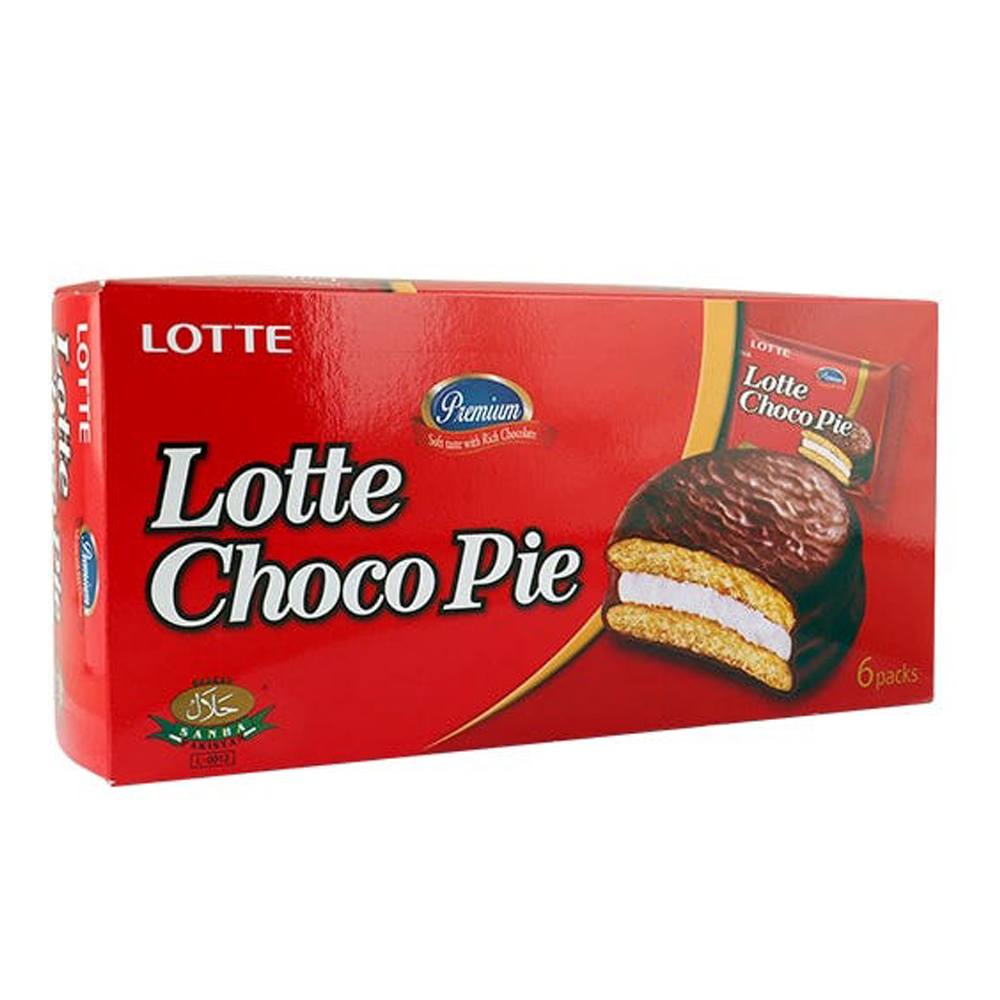 Buy LOTTE CHOCO PIE 28GX6 At Best Price - GrocerApp