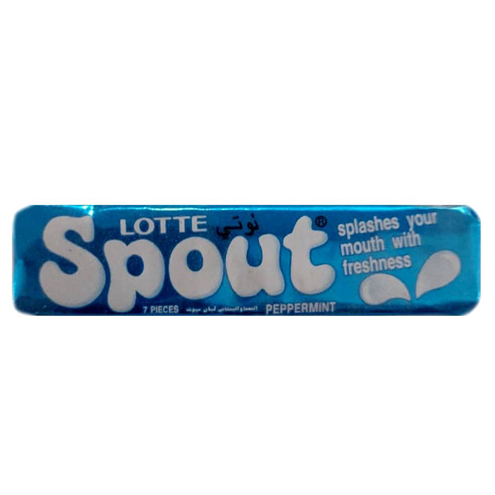 Buy LOTTE Spout Peppermint Chewing Gum At Best Price - GrocerApp