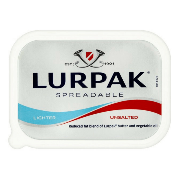 Buy Lurpak Butter Spreadable Lighter Unsalted At Best Price - GrocerApp