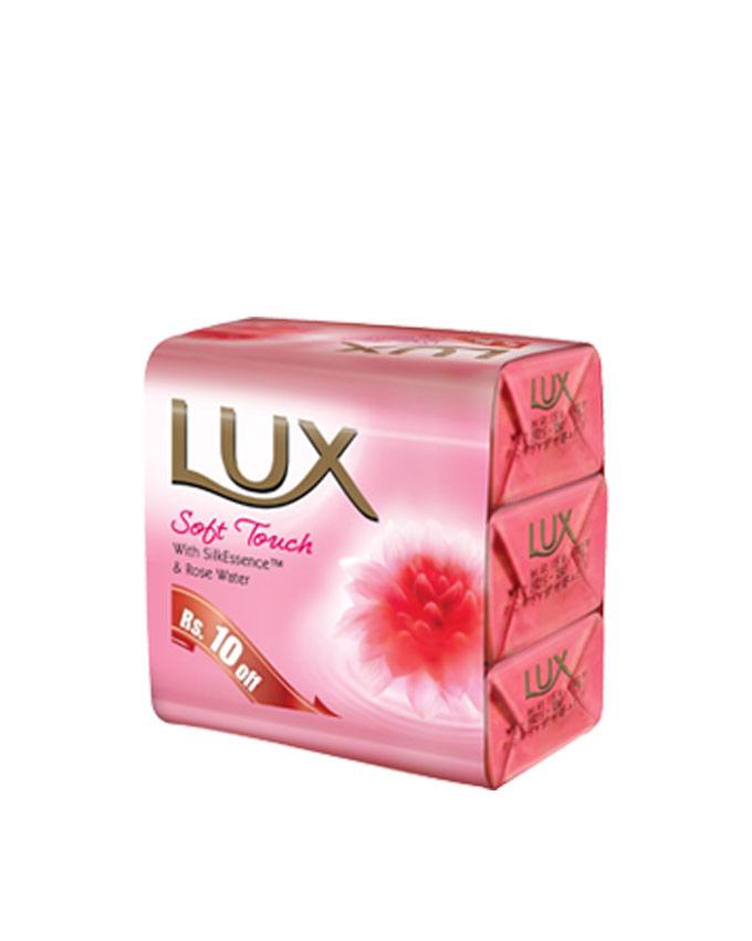 Buy Lux Soft Touch Pink Trio Pack At Best Price - GrocerApp