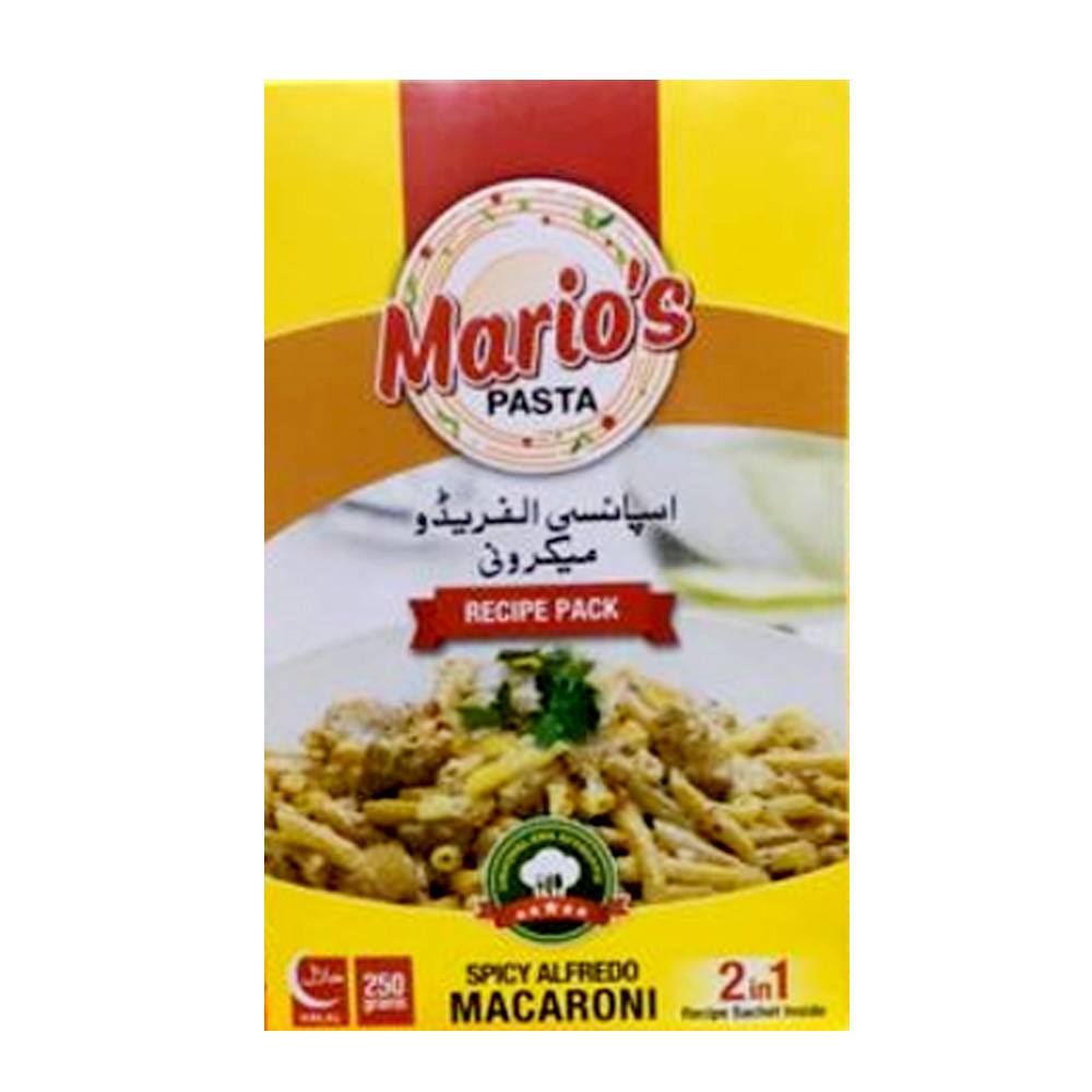 Buy Marios Pasta Spicy Alfredo Macaroni At Best Price - GrocerApp