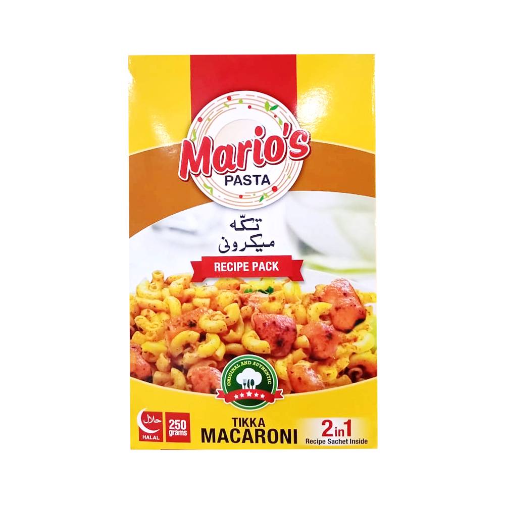 Buy Marios Pasta Tikka Macaroni At Best Price - GrocerApp
