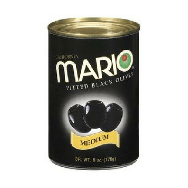 Buy Marios Spanish Pitted Black Olives At Best Price - GrocerApp