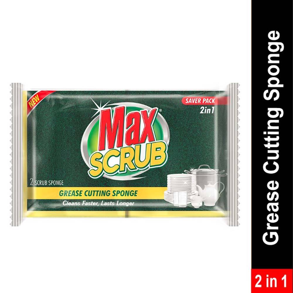 Buy MaxScrub SP with Sponge -Multi (2 in 1) At Best Price - GrocerApp