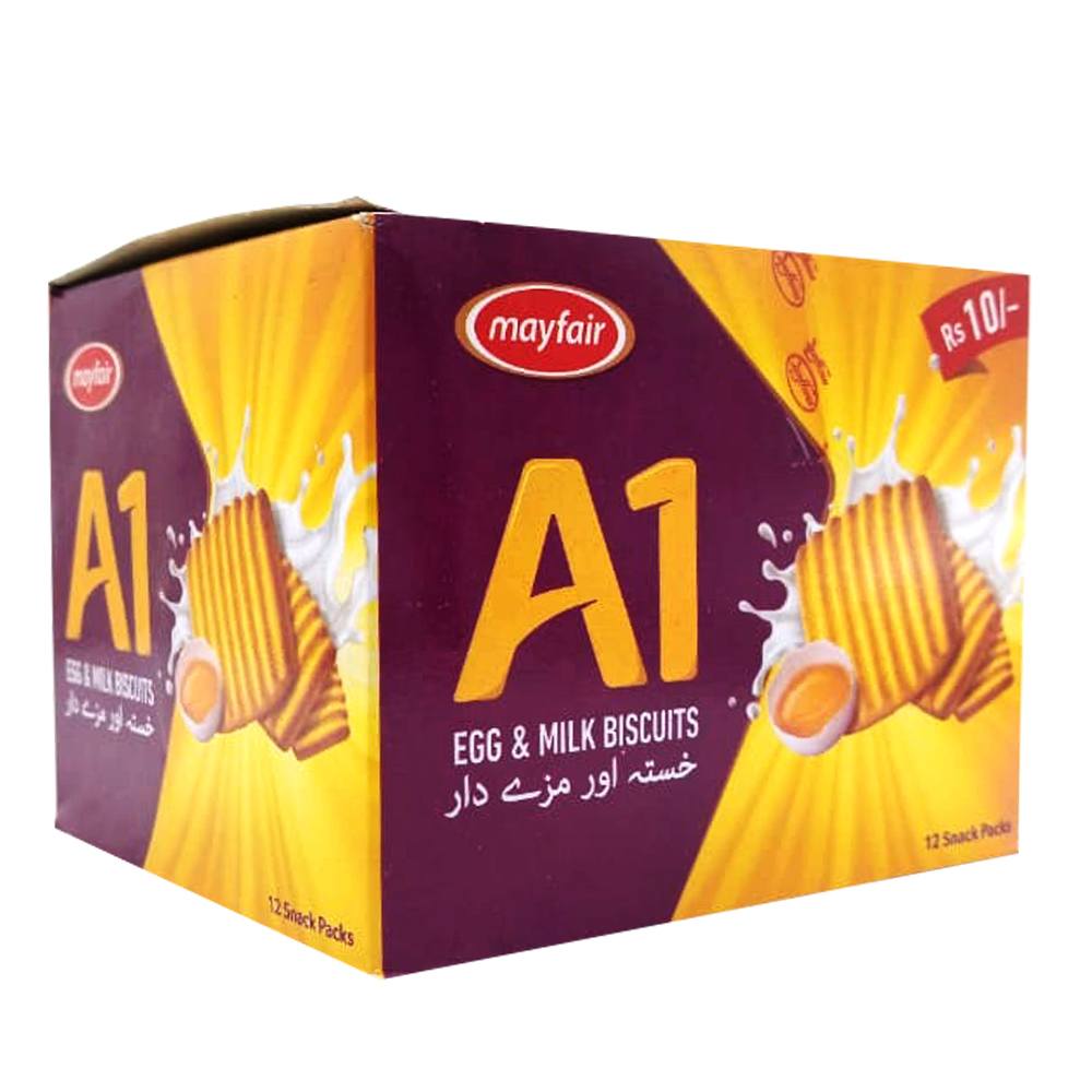 Buy Mayfair A1 Egg & Milk Biscuits Ticky Pack At Best Price - GrocerApp