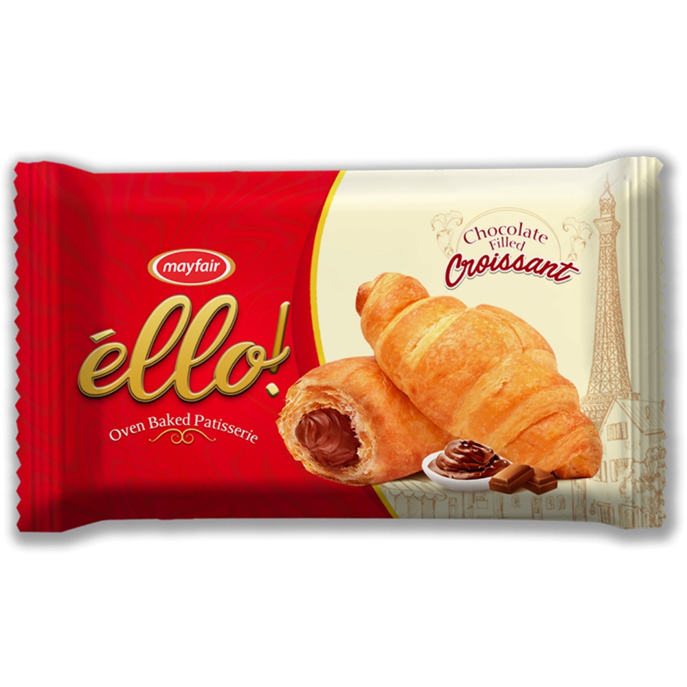 Buy Mayfair Ello Chocolate Filled Croissant Box At Best Price - GrocerApp