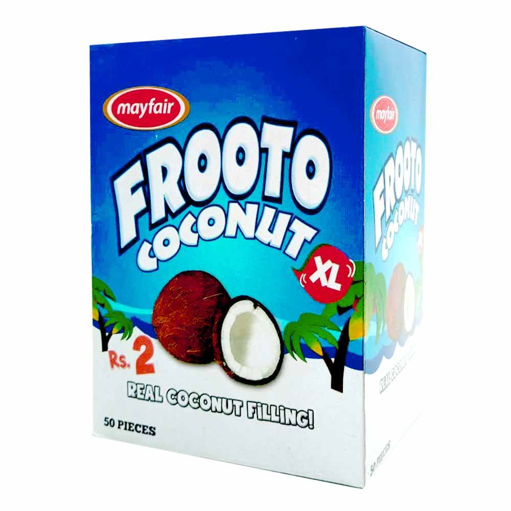 Buy Mayfair Frooto Coconut Candy 50 Pcs Box At Best Price - GrocerApp