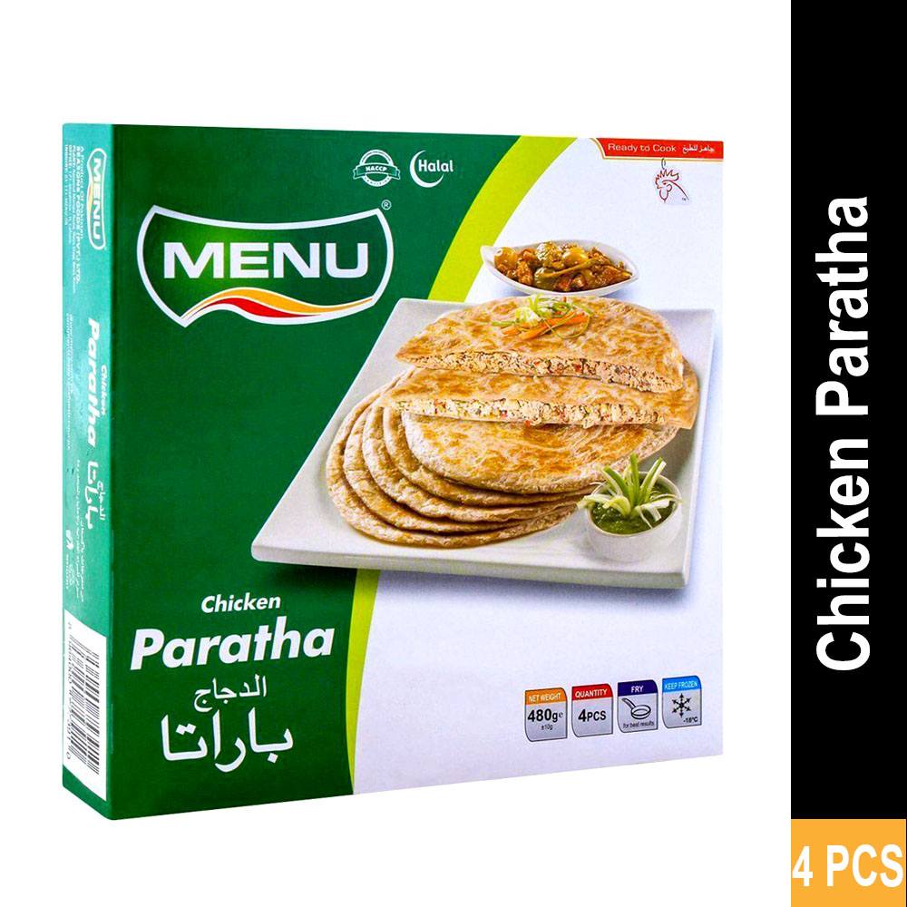 Buy Menu Chicken Paratha 4pcs At Best Price - GrocerApp