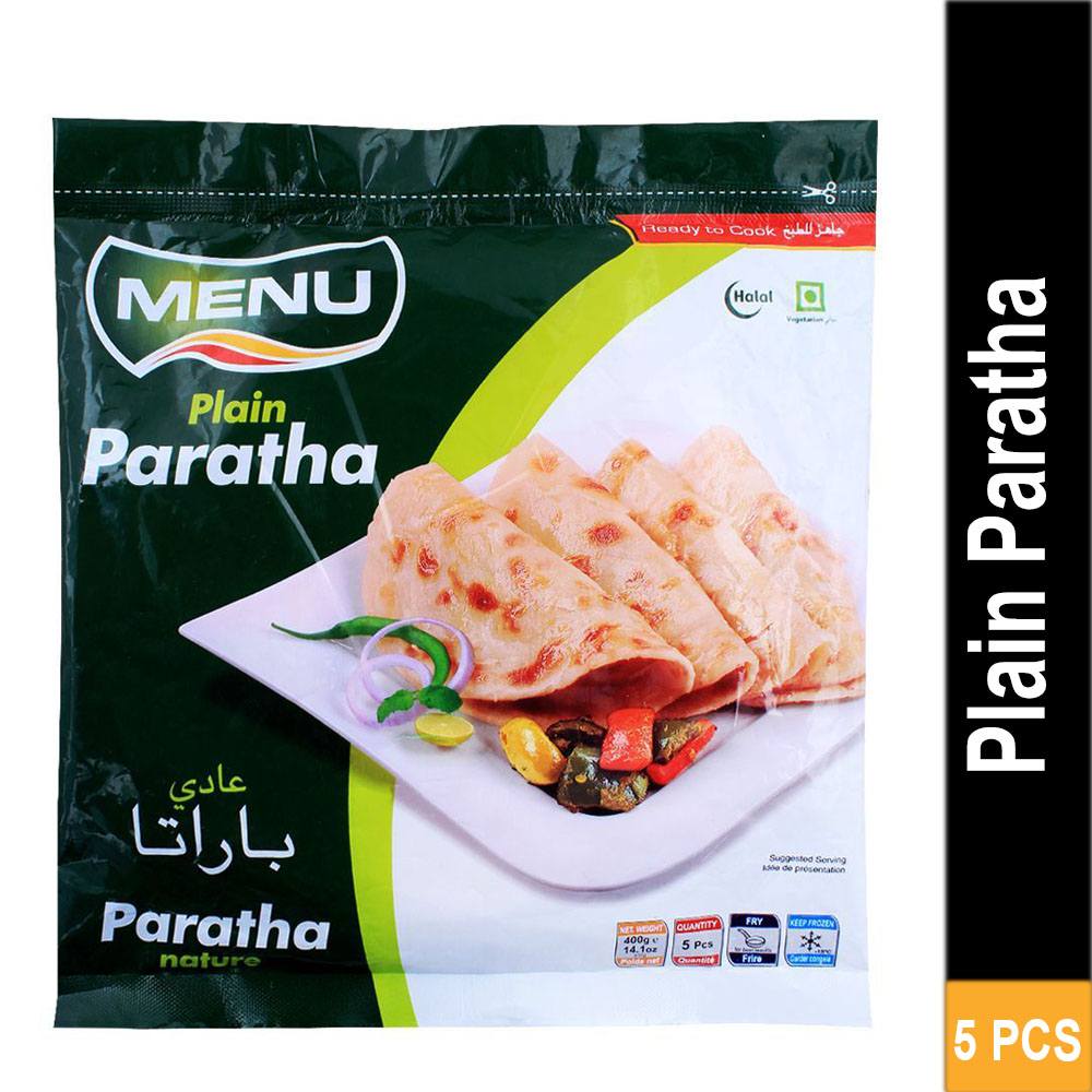 Buy Menu Plain Paratha 5Pcs At Best Price - GrocerApp