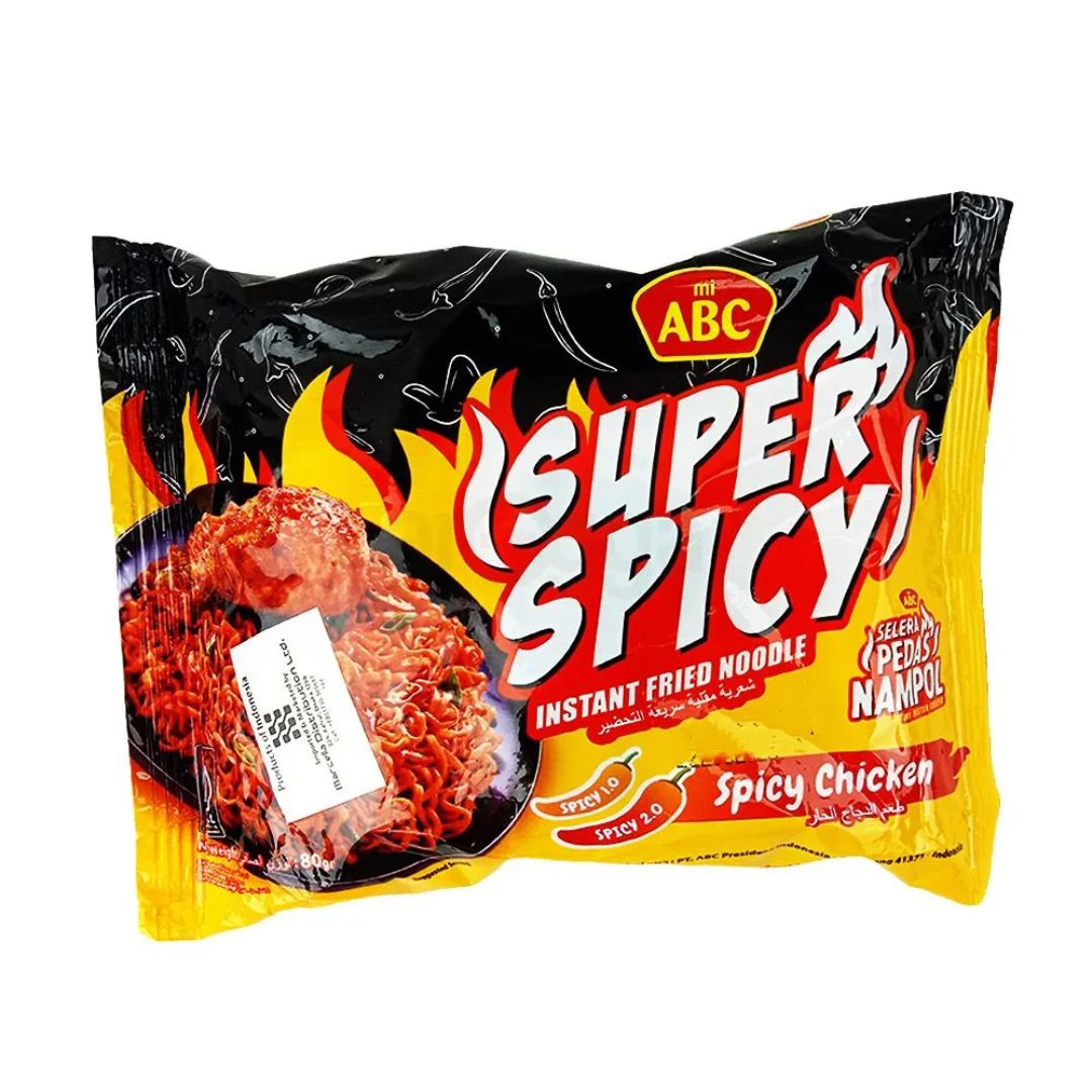 MI ABC Super Spicy Chicken Noodle