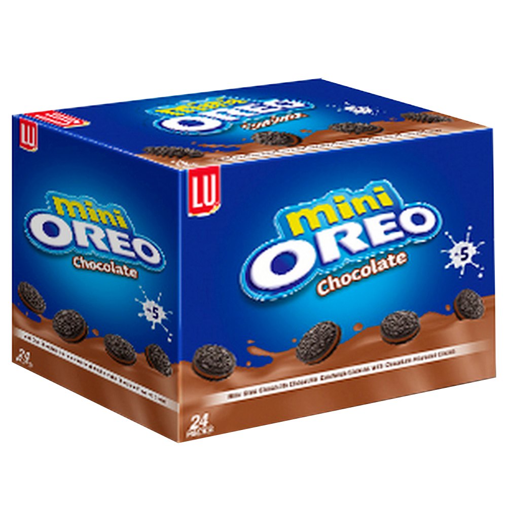 Buy Lu Mini Oreo Chocolate Ticky Pack Box (CL): Biscuits