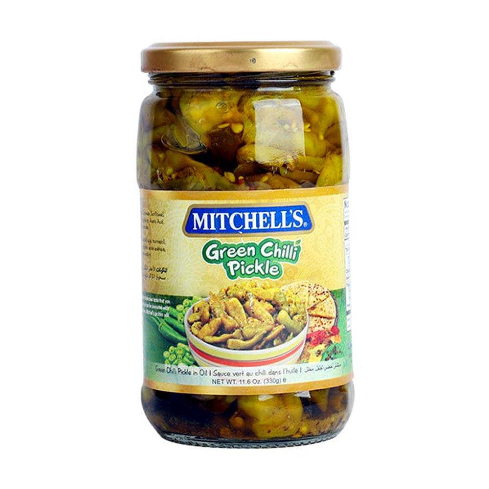 Buy Mitchells Green Chilli Pickle At Best Price - GrocerApp