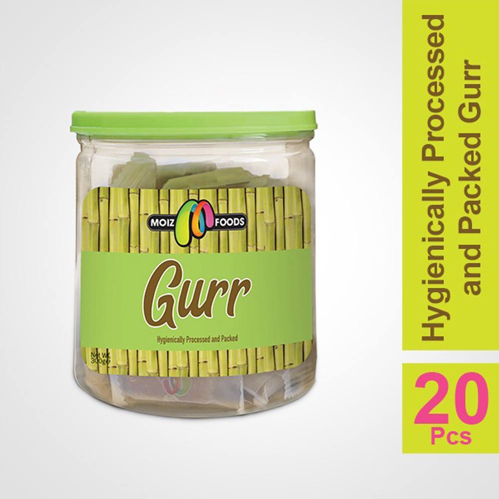 Buy Moiz Gurr Jar– 300 grams (20 pieces) At Best Price - GrocerApp