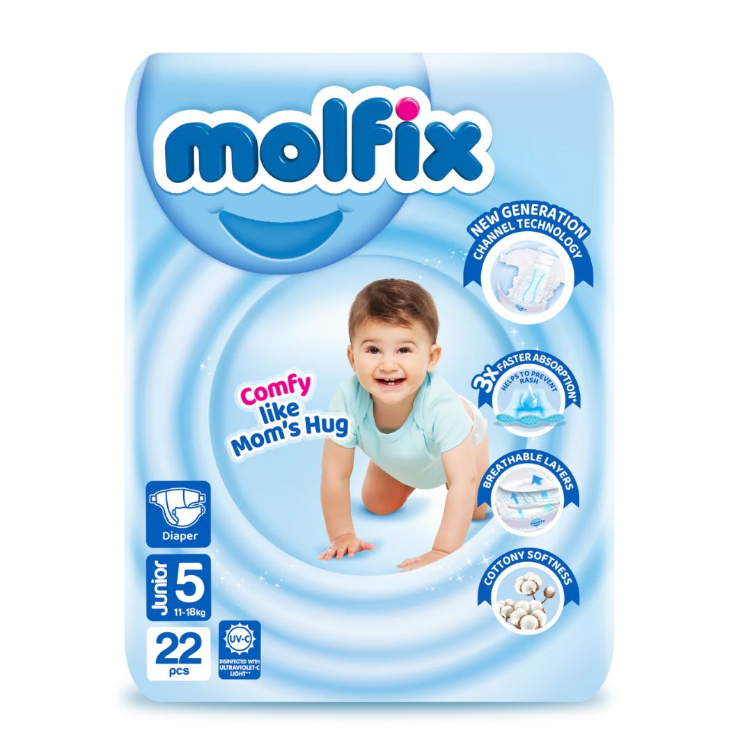 Buy Molfix Junior Size 5 (11-18kg) At Best Price - GrocerApp