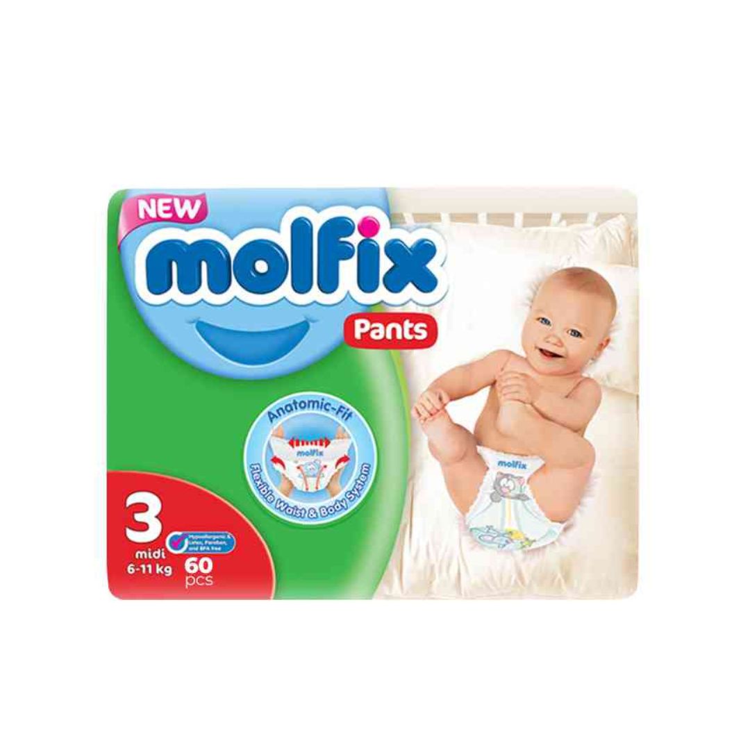 Buy Molfix Pants Midi Size 3 (6-11kg) At Best Price - GrocerApp