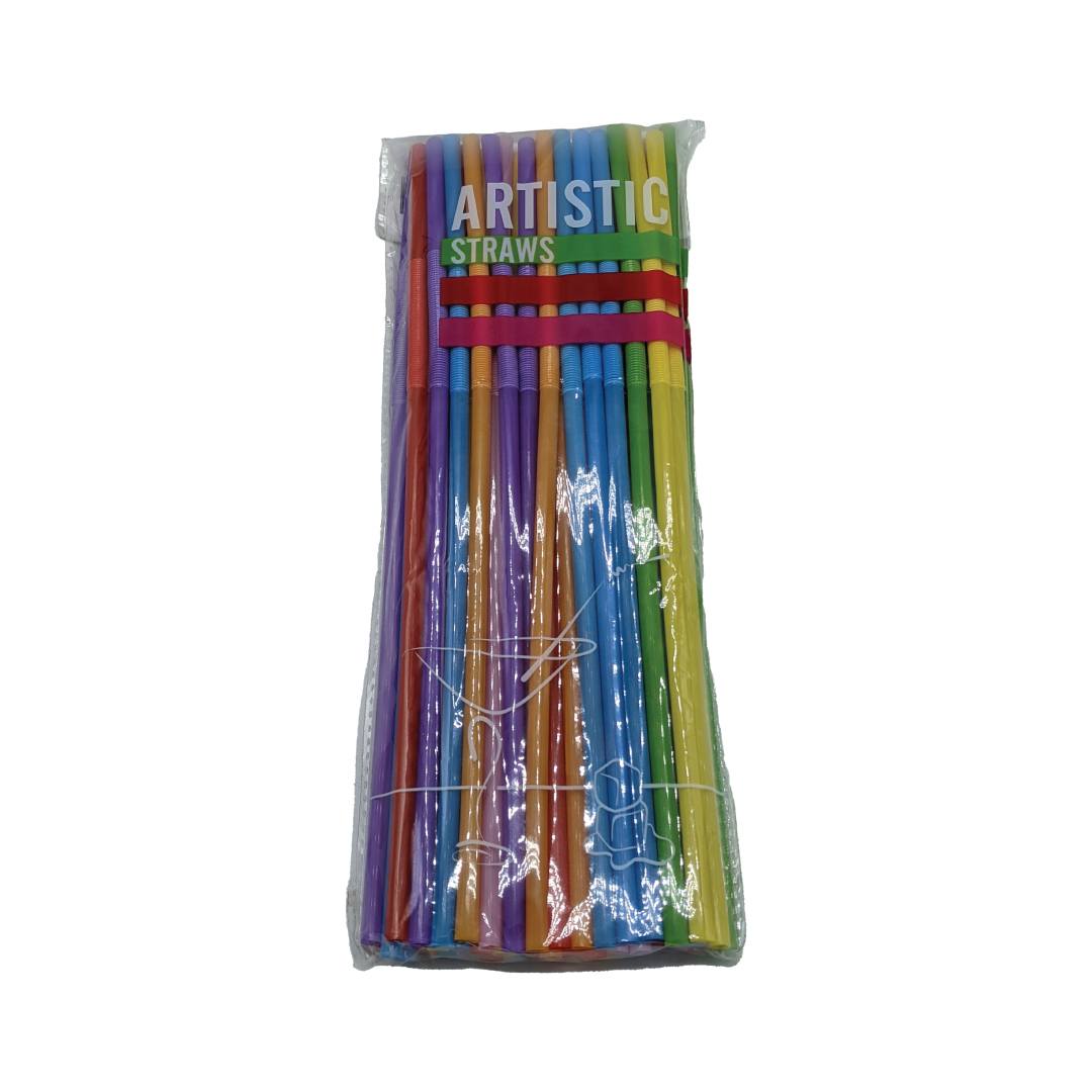 Buy Multi Color Straw Packet At Best Price - GrocerApp