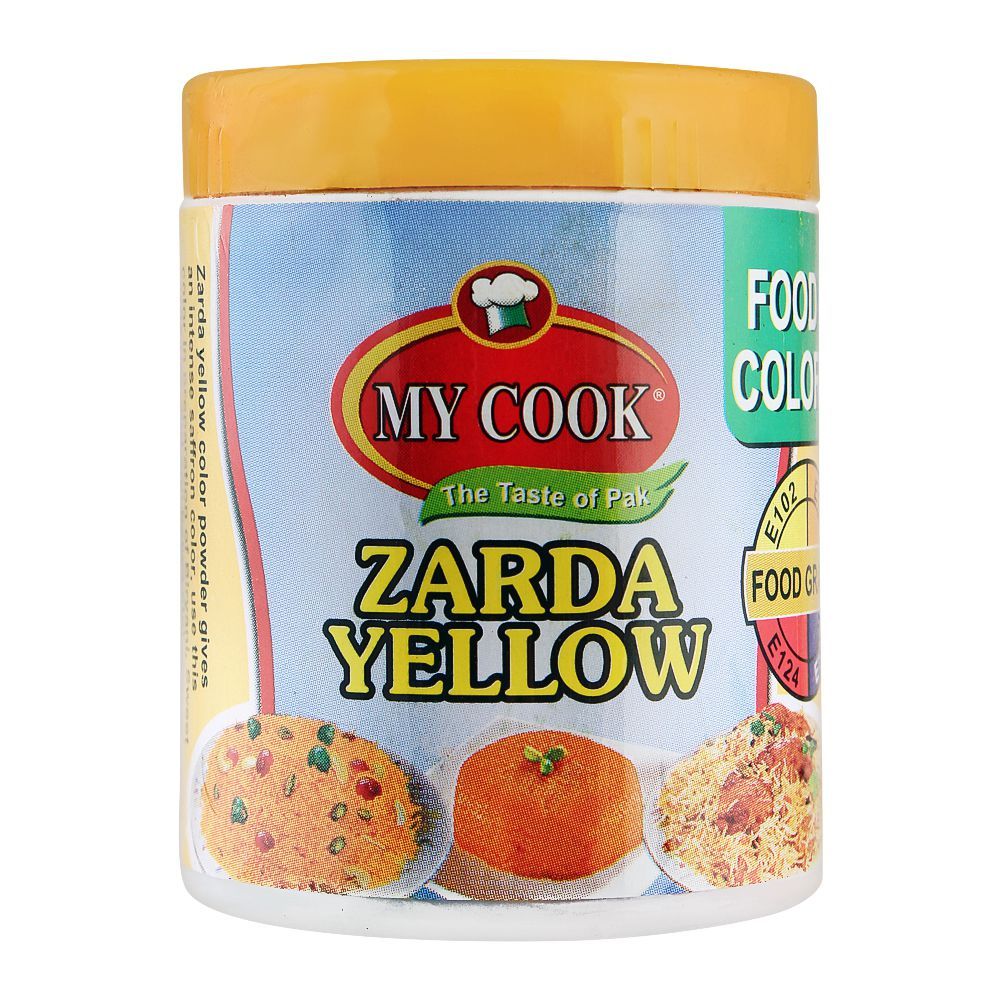 Buy MY COOK FOOD COLOR 25GM ZARDA YELLOW At Best Price - GrocerApp